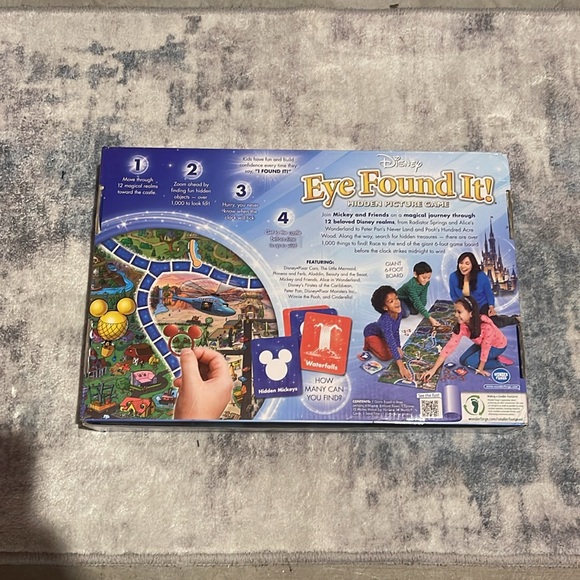 Disney | Toys | Disney Eye Found It Hidden Picture Board Game | Poshmark